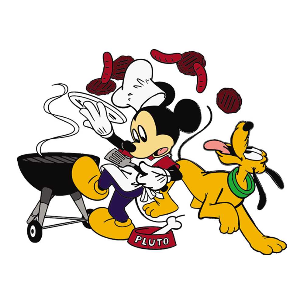Pluto And Mickey Cooking Svg, Disney Svg, Disney Character S | Inspire ...
