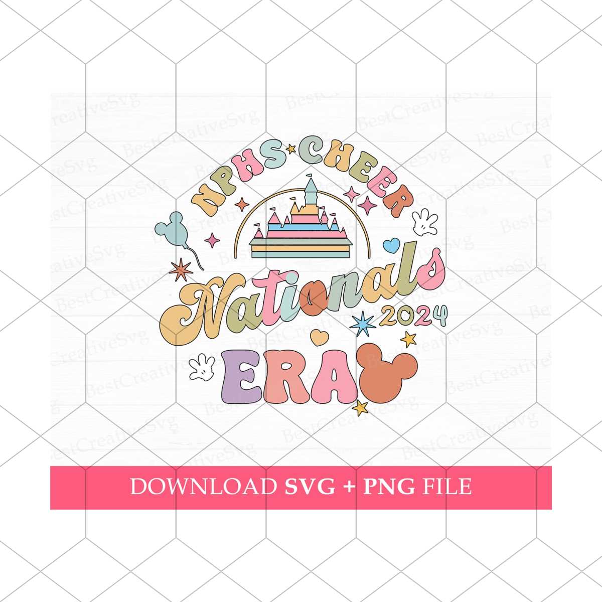 NPHS Cheer Nationals 2024 Era Svg, Magical Kingdom Svg, Nati - Inspire ...