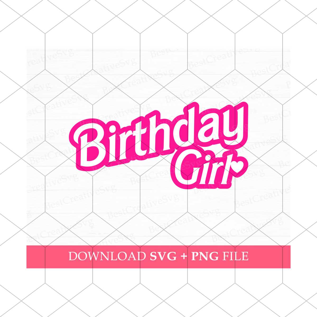 Pink Birthday Girl Svg, Family Birthday Girl Svg, Cute Pink - Inspire ...