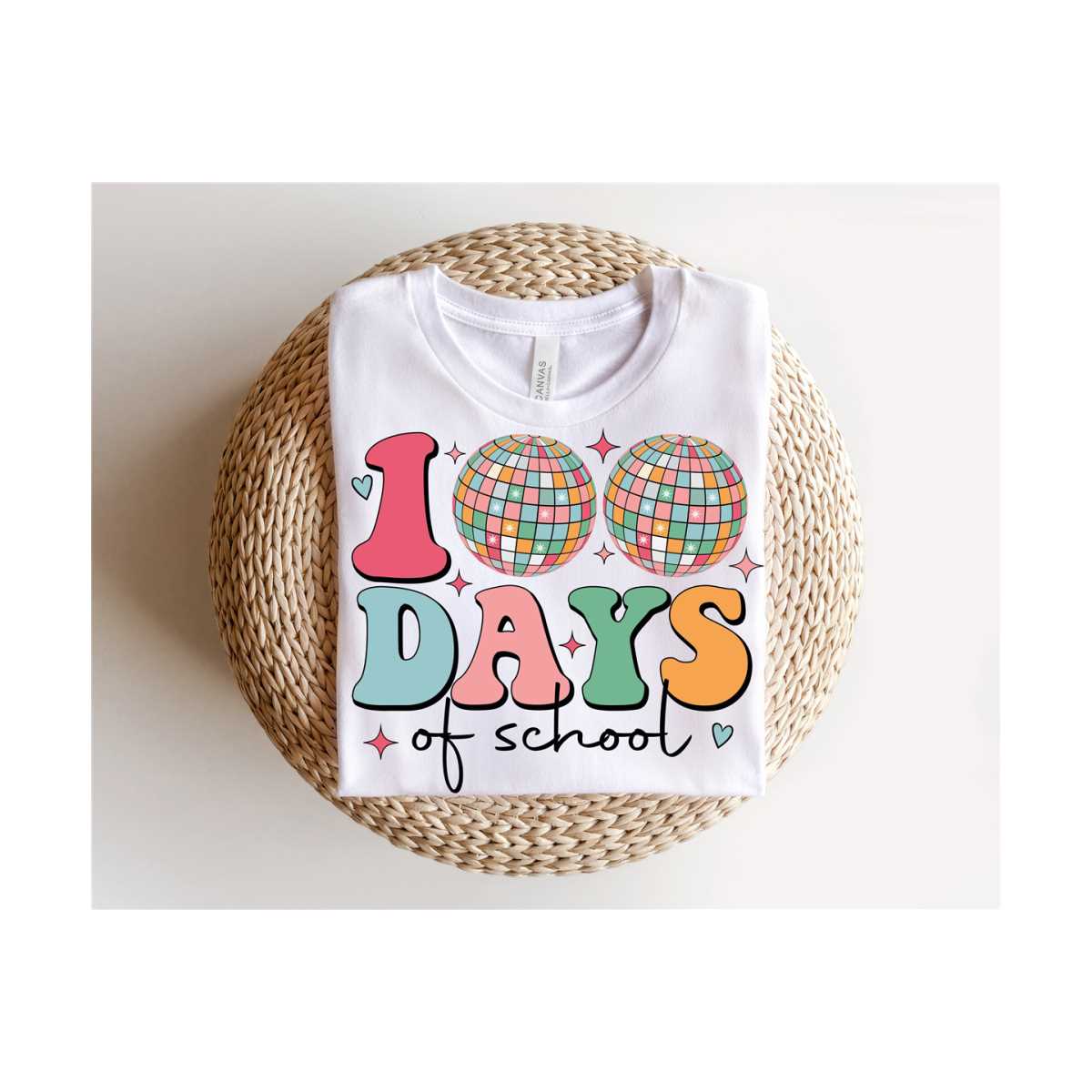 Disco Ball 100 days of school PNG, Groovy 100 days PNG, Retr - Inspire ...