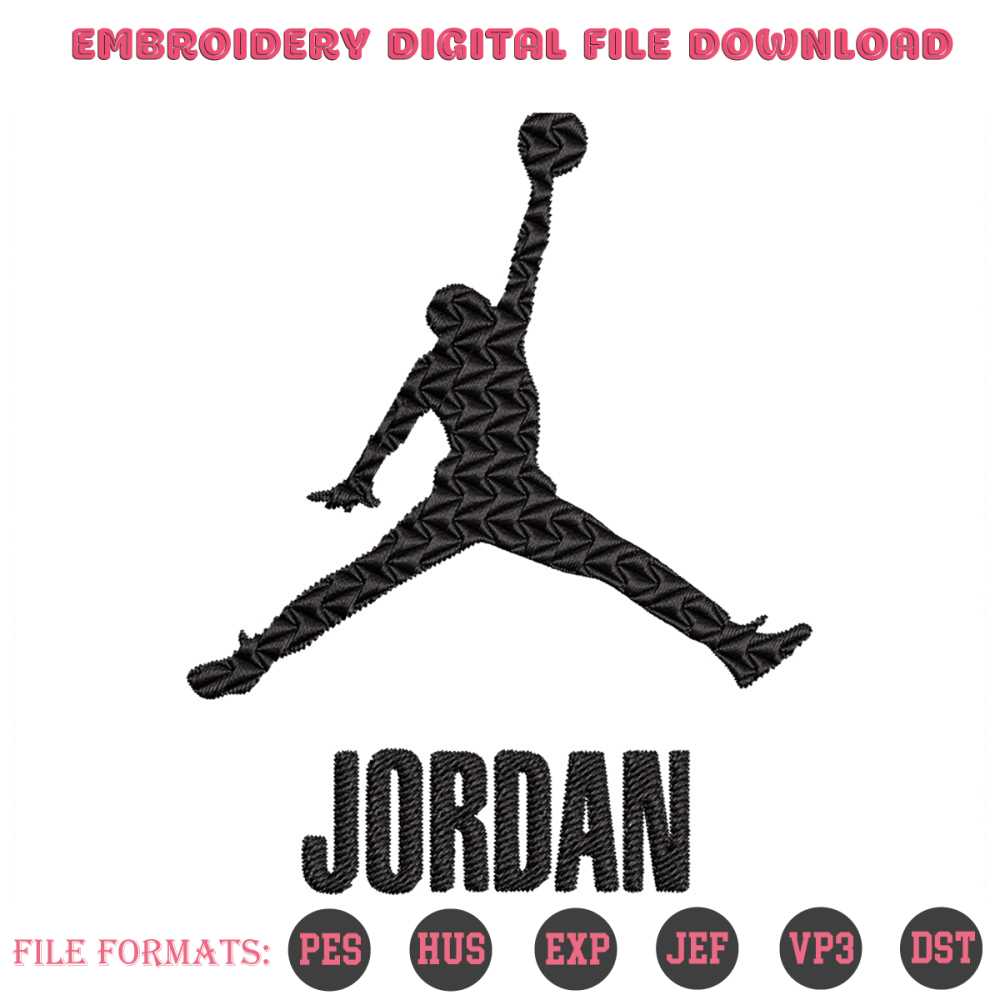 Jordan Embroidery Designs File Nike Machine Embroidery Desig - Inspire ...