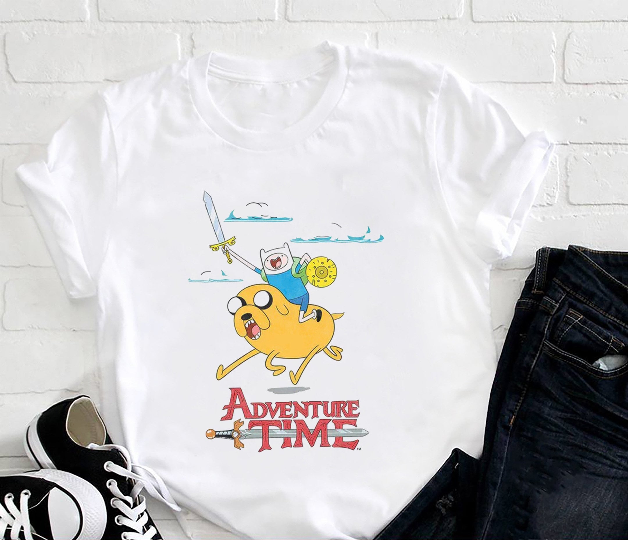 Adventure Time Finn And Jake T-Shirt, Adventure Time Shirt F | Inspire ...