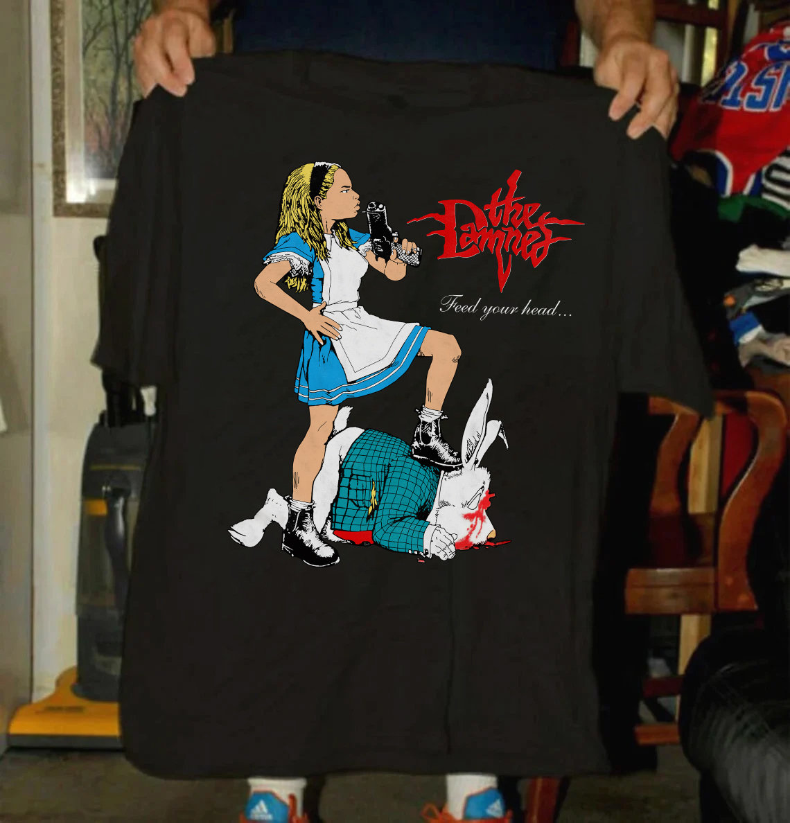 The Damned Feed Your Head Tour 1994 T-Shirt, 90s The Damned | Inspire ...
