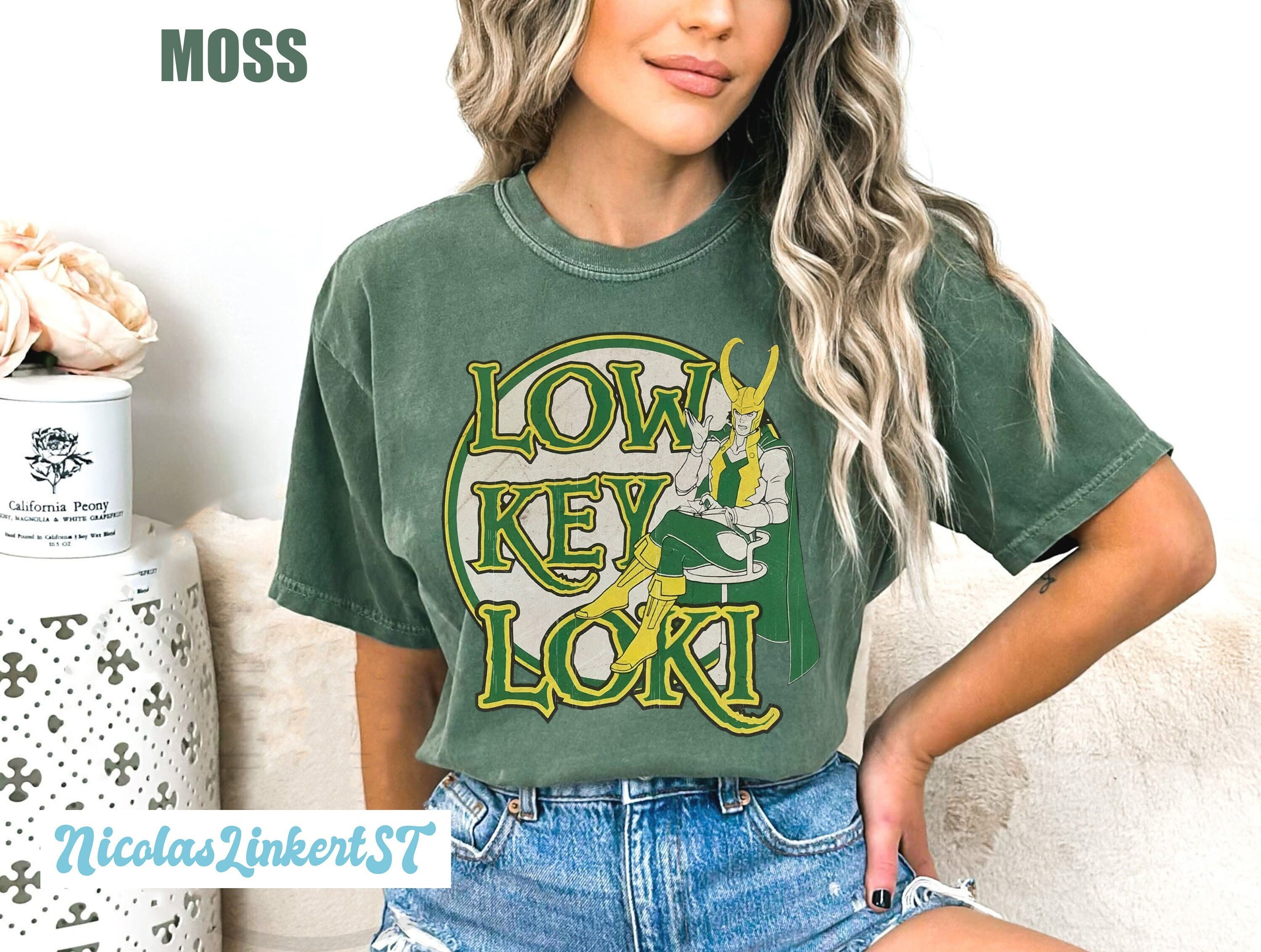 Vintage Low Key Loki Comfort Colors Shirt, Loki Season 2 shi | Inspire ...