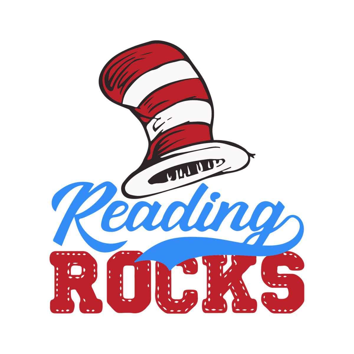Reading Rocks Svg, Trending Svg, Dr Seuss Svg, Reading Rocks - Inspire ...