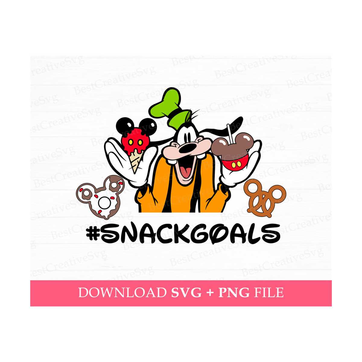 Cute Character with Snacks Svg, Snack Goals Svg, Family Trip - Inspire ...