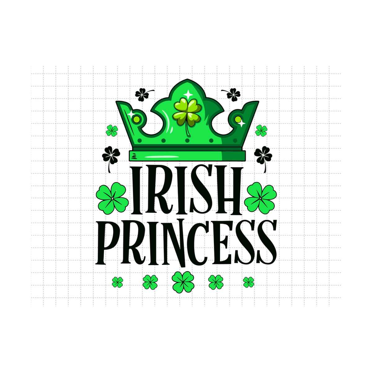 Irish Princess St Patricks Day Shamrock Svg, Leprechaun Svg, | Inspire ...