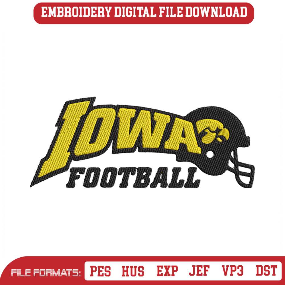 Fight For Iowa Letter Embroidery Designs File, Fight For Iow | Inspire ...