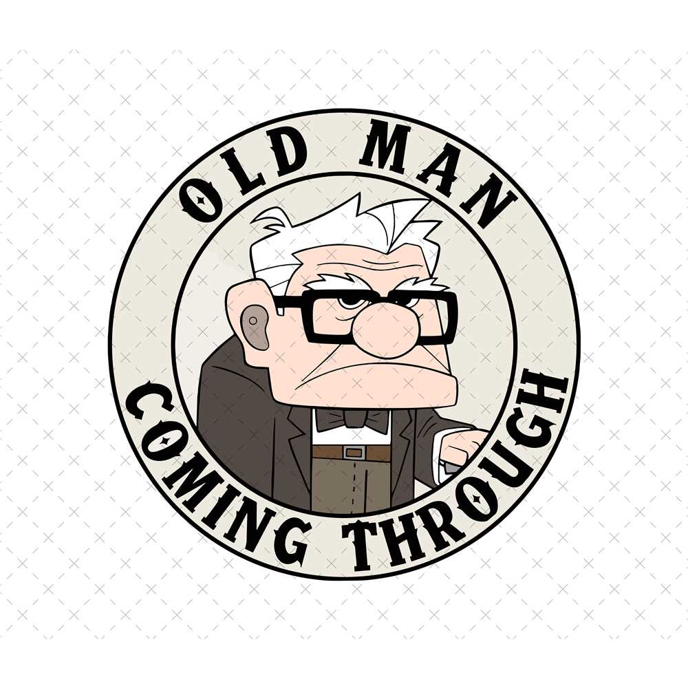 Old Man Coming Trough Png Svg, Cricut Svg, 125 | Inspire Uplift