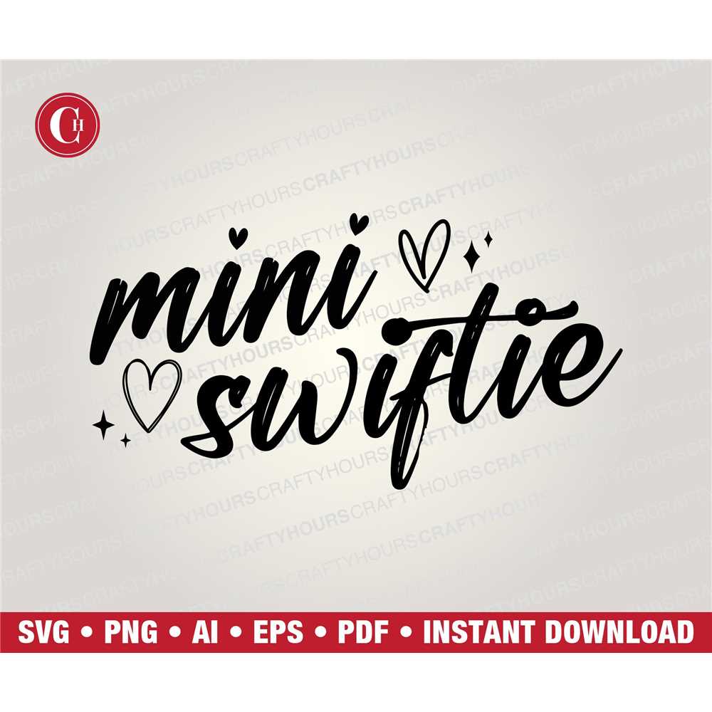 Mini Swiftie SVG, Swiftie SVG Taylors Version,Taylors versio | Inspire ...