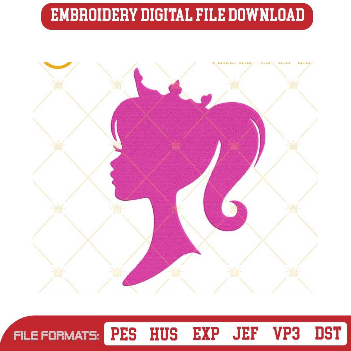 Barbie Embroidery Designs, Barbie Doll Girl Embroidery Files | Inspire ...