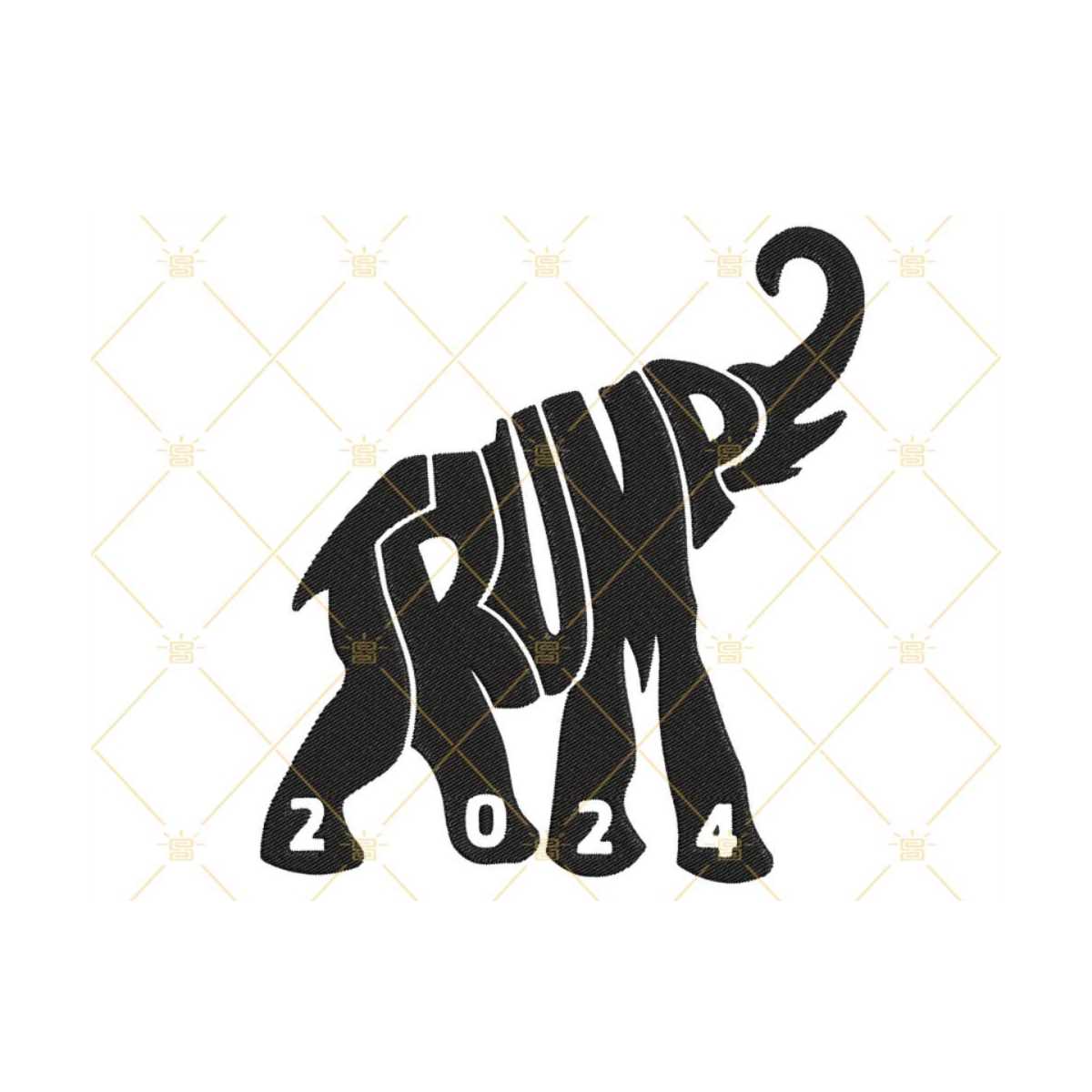 Trump 2024 Embroidery Designs, Donald Trump Republican Party | Inspire ...