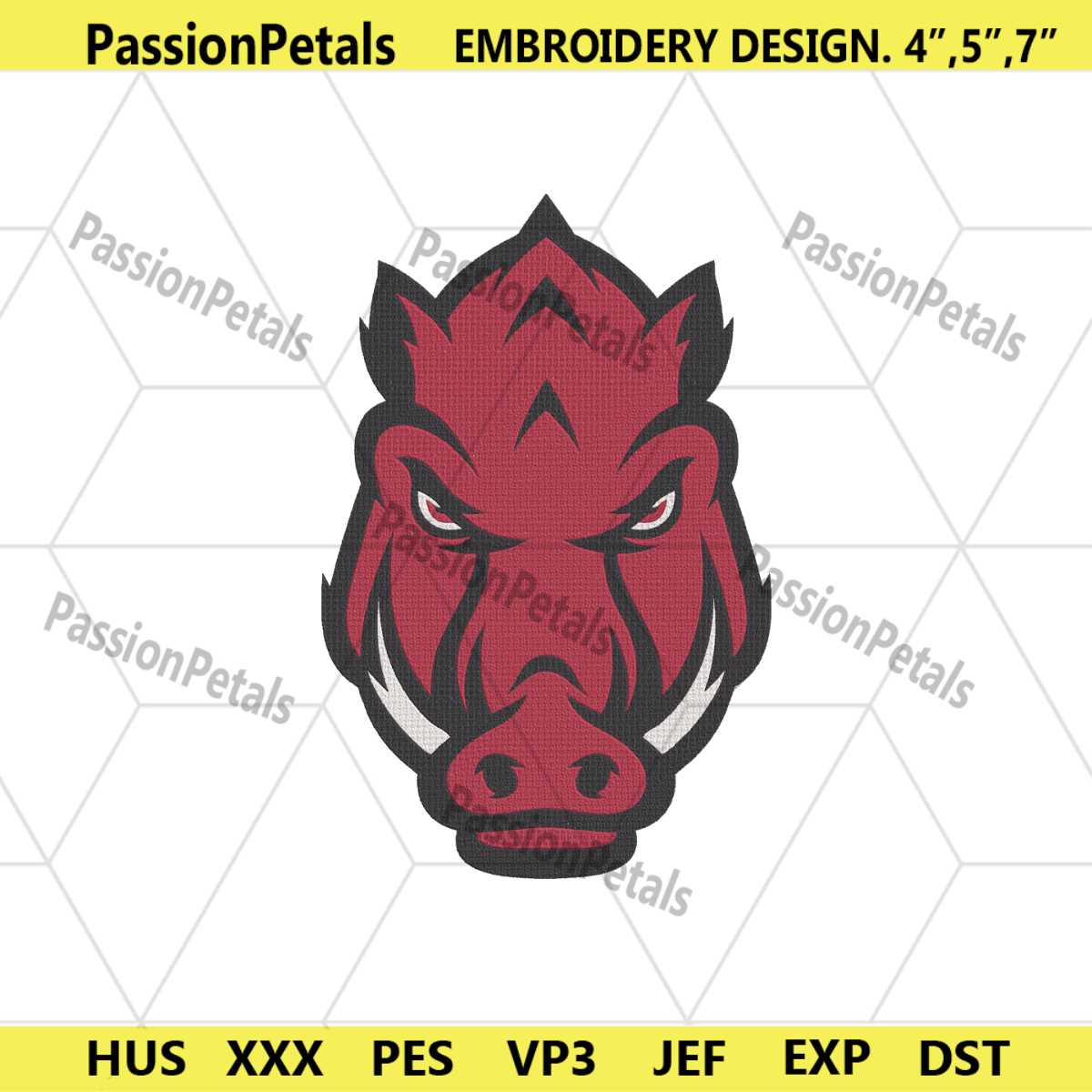 Arkansas Razorbacks Logo Embroidery Design, Arkansas Razorba | Inspire ...