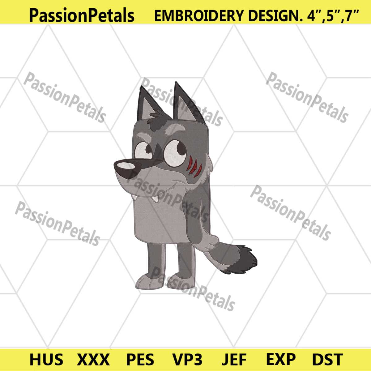 Vayr Embroidery Digital, Bluey Cartoon Embroidery Download F | Inspire ...