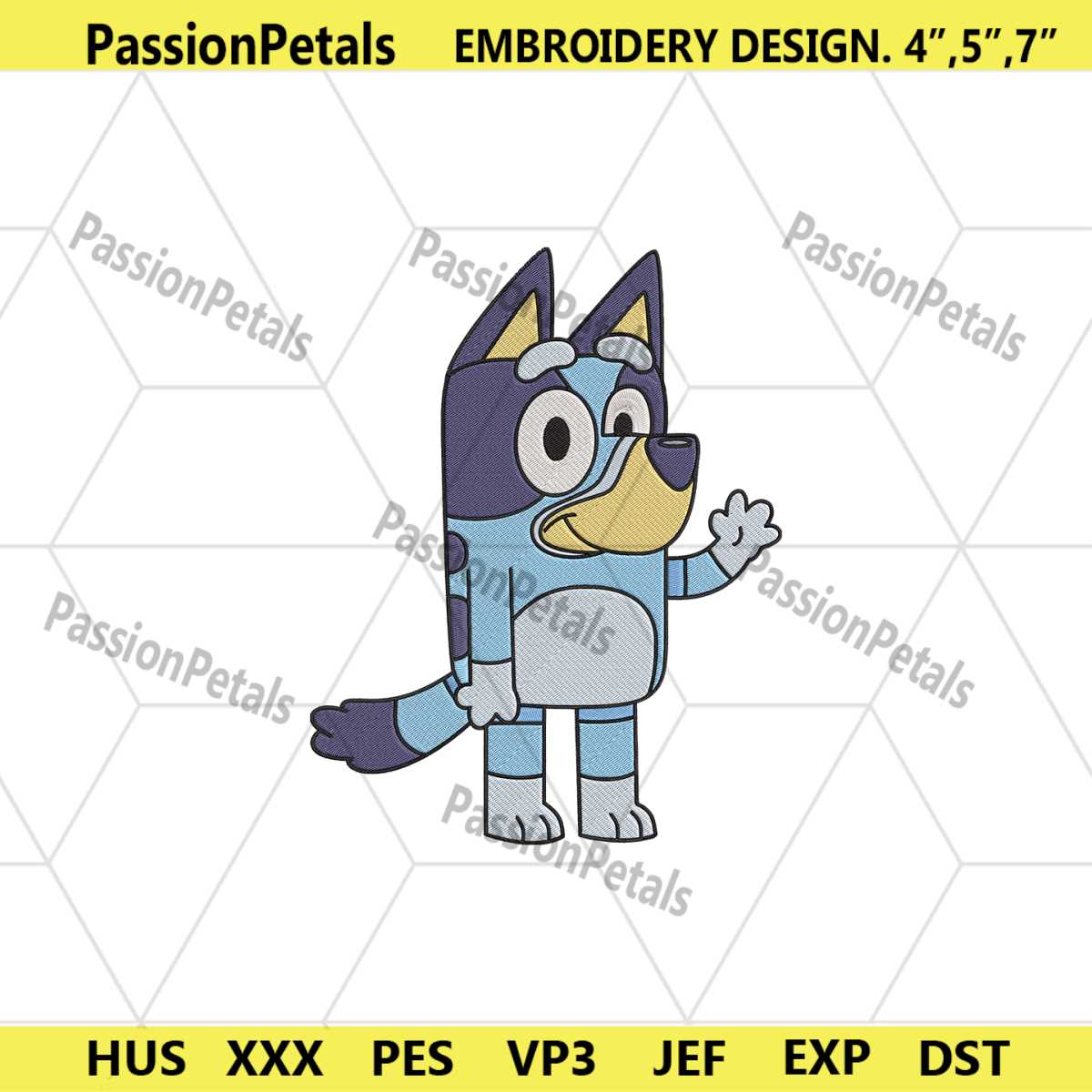 Cool Bluey embroidery Designs, Bluey Dog embroidery Instant | Inspire ...