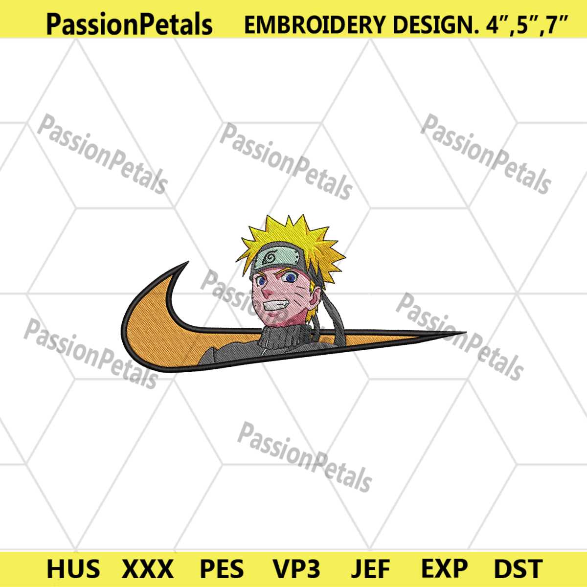 Nike Swoosh Naruto Machine Embroidery Design, Nike Swoosh Em | Inspire ...