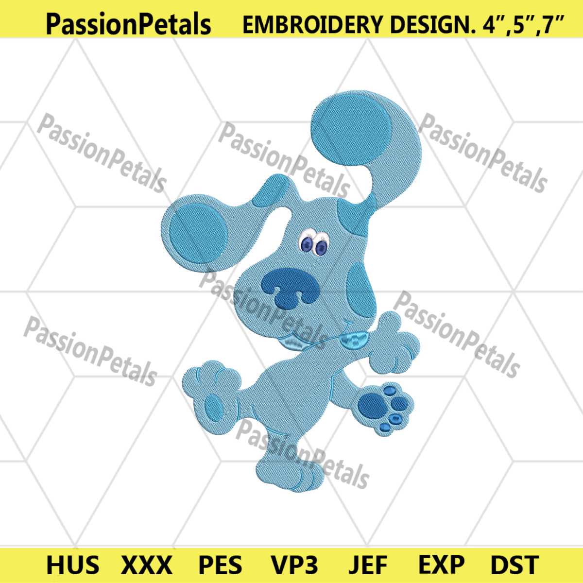 Blues Clues Embroidery Design, Blues Clues Characters Machin | Inspire ...