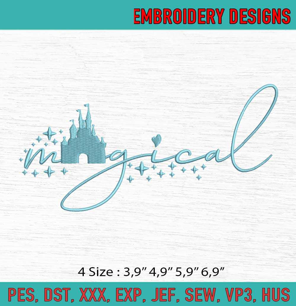 Magical Hogwarts Castle Harry Potter Machine Embroidery Digi | Inspire ...