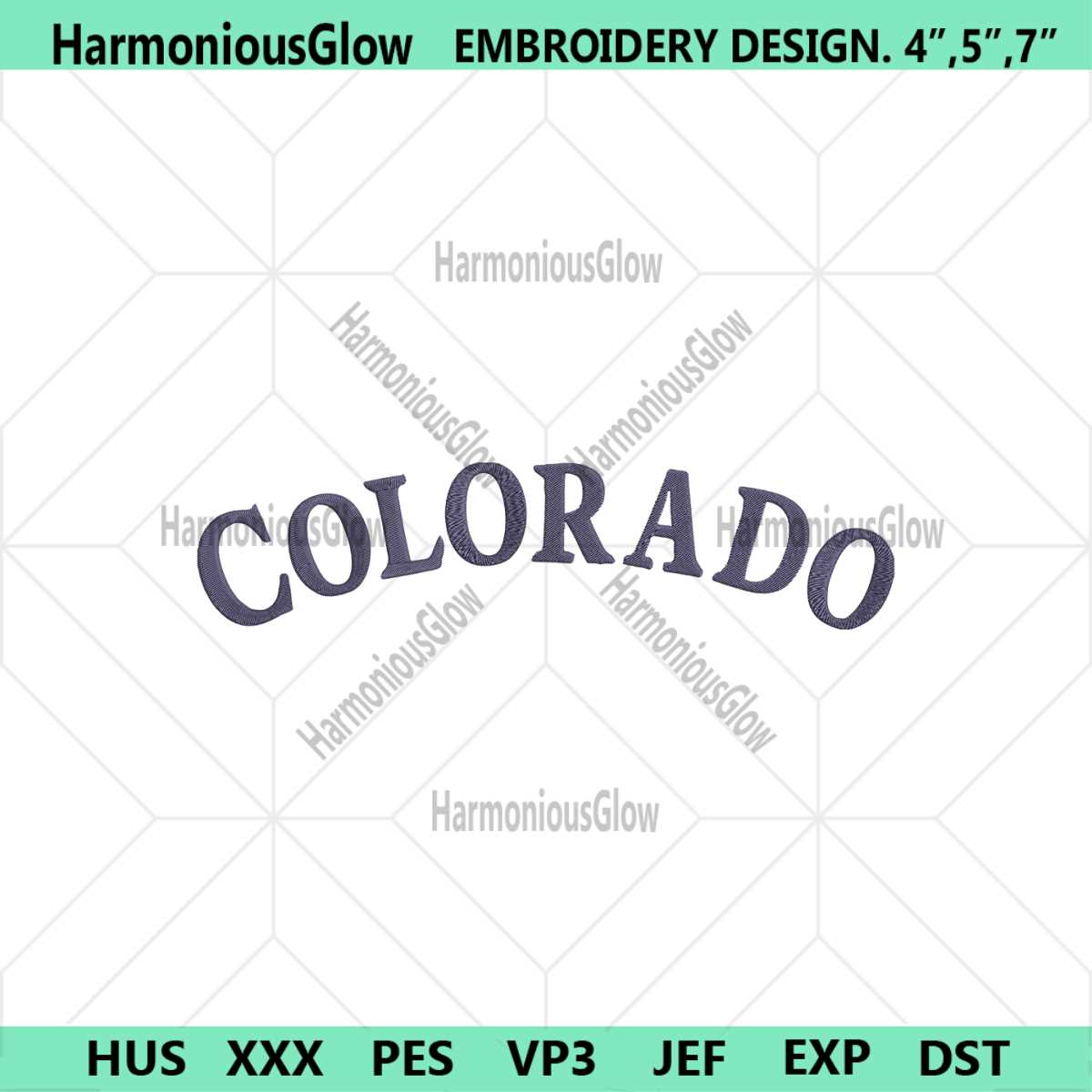 Colorado Rockies Transparent Logo Machine Embroidery Design - Inspire ...
