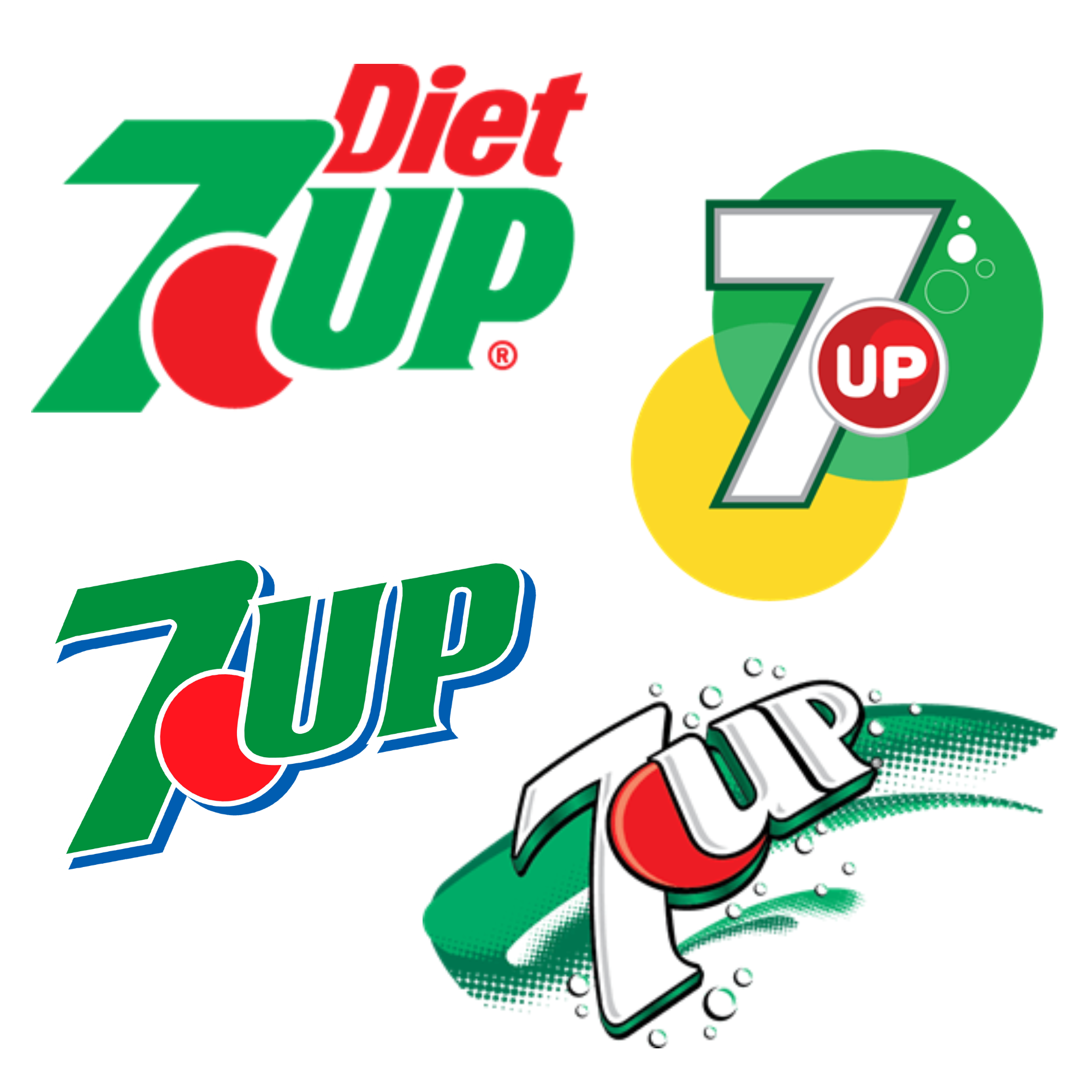 7up Logo Png I SVG .PNG Files I Digital Product I 7up Logo I - Inspire ...