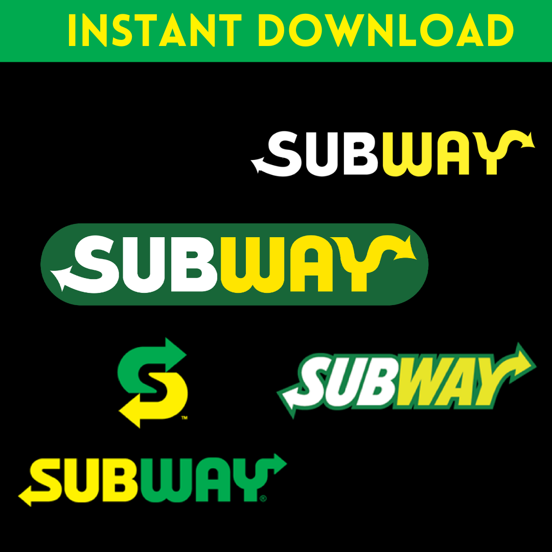 Subway Logo Icon I SVG .PNG Files I Digital Product I transp | Inspire ...