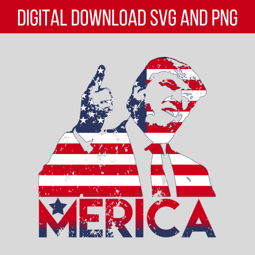 Trump Merica svg, Merica svg, Trump svg, Donald Trump svg, T | Inspire ...