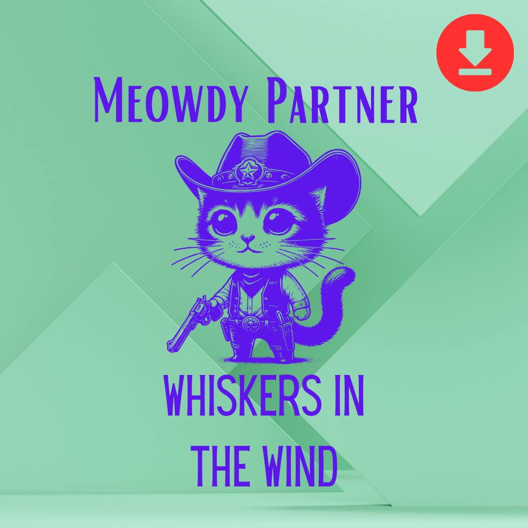 Meowdy Partner Western Cat PNG, Funny Cat Png, Retro Western | Inspire ...