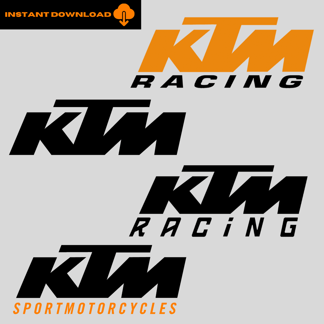 Ktm Logo Bundle Png, Digital Vector File, ktm logo design pn | Inspire ...