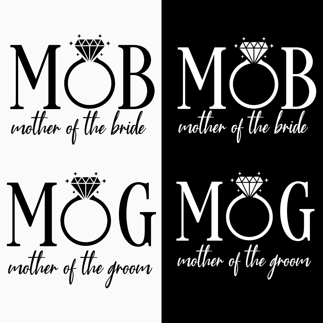 Mother of Bride & Mother of Groom SVG AND PNG Files l Mom We | Inspire ...