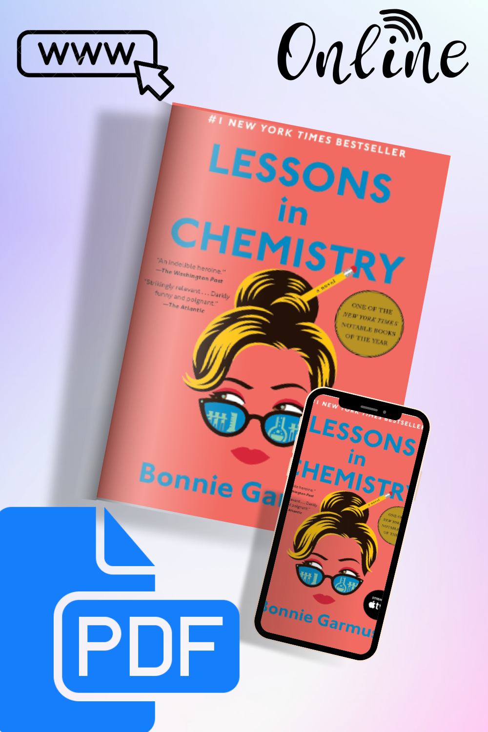 Lessons in Chemistry: A Novel by Bonnie Garmus | Inspire Uplift