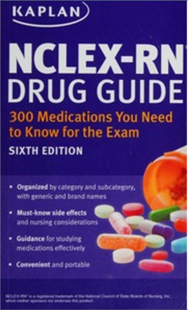 NCLEX-RN drug guide: 300 medications you need to know for th | Inspire ...