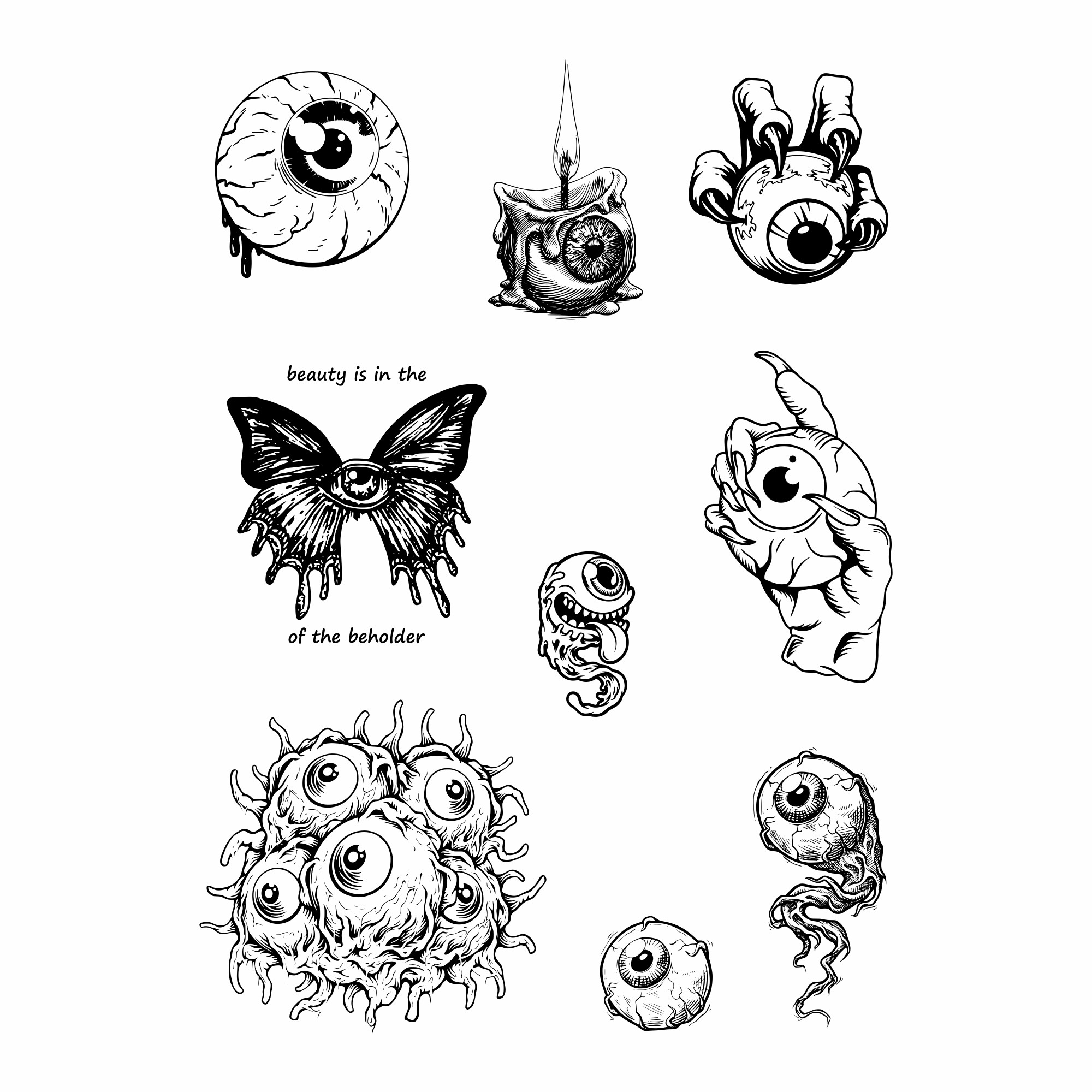 Monster Eye Svg | Inspire Uplift