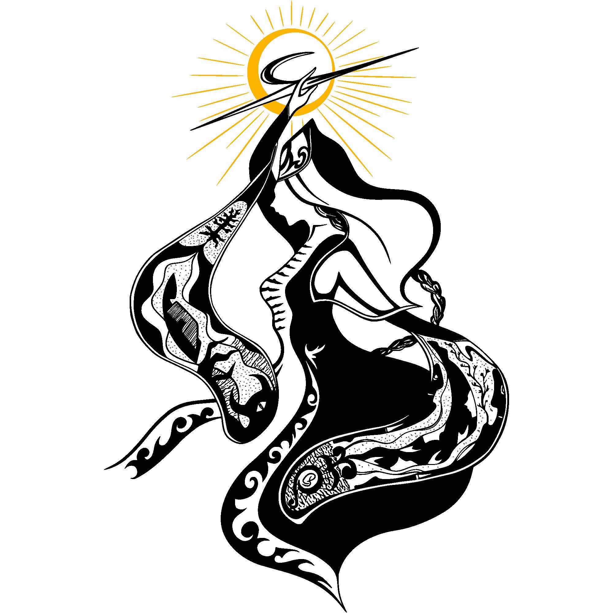 Lady Satanay vector, Lady Satanay svg, the mother of all Nar - Inspire ...