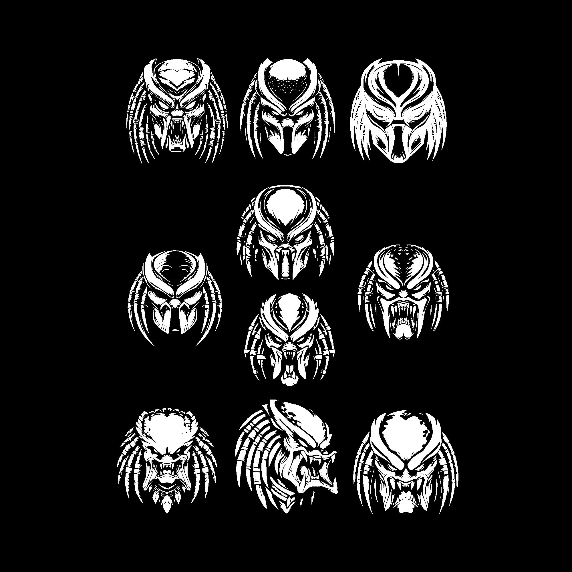 Predator svg bundle, Predator SVG, Predator Clip Art, Depred | Inspire ...