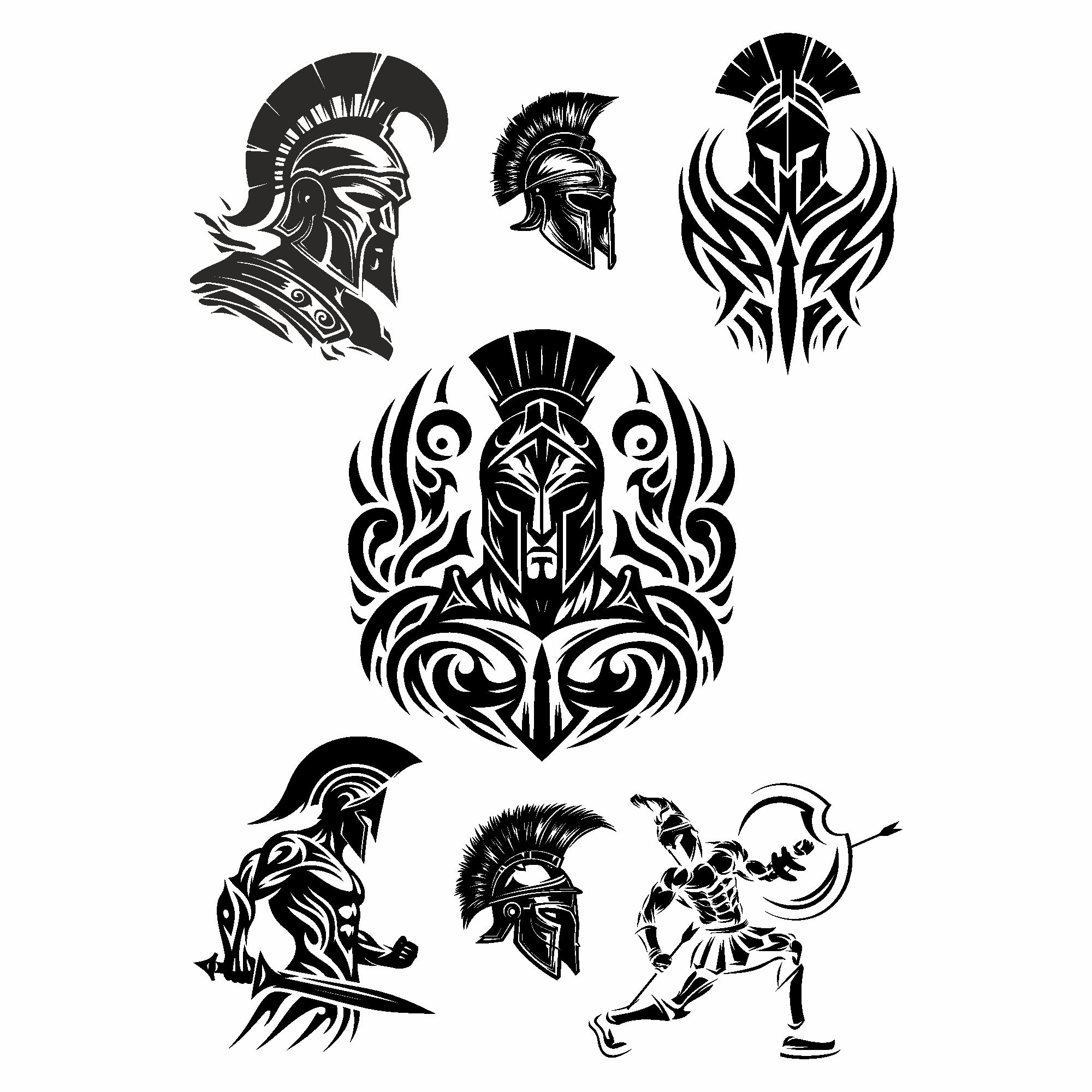 Sparta svg, Spartan SVG, Spartan Warrior Clipart, Warrior He | Inspire ...