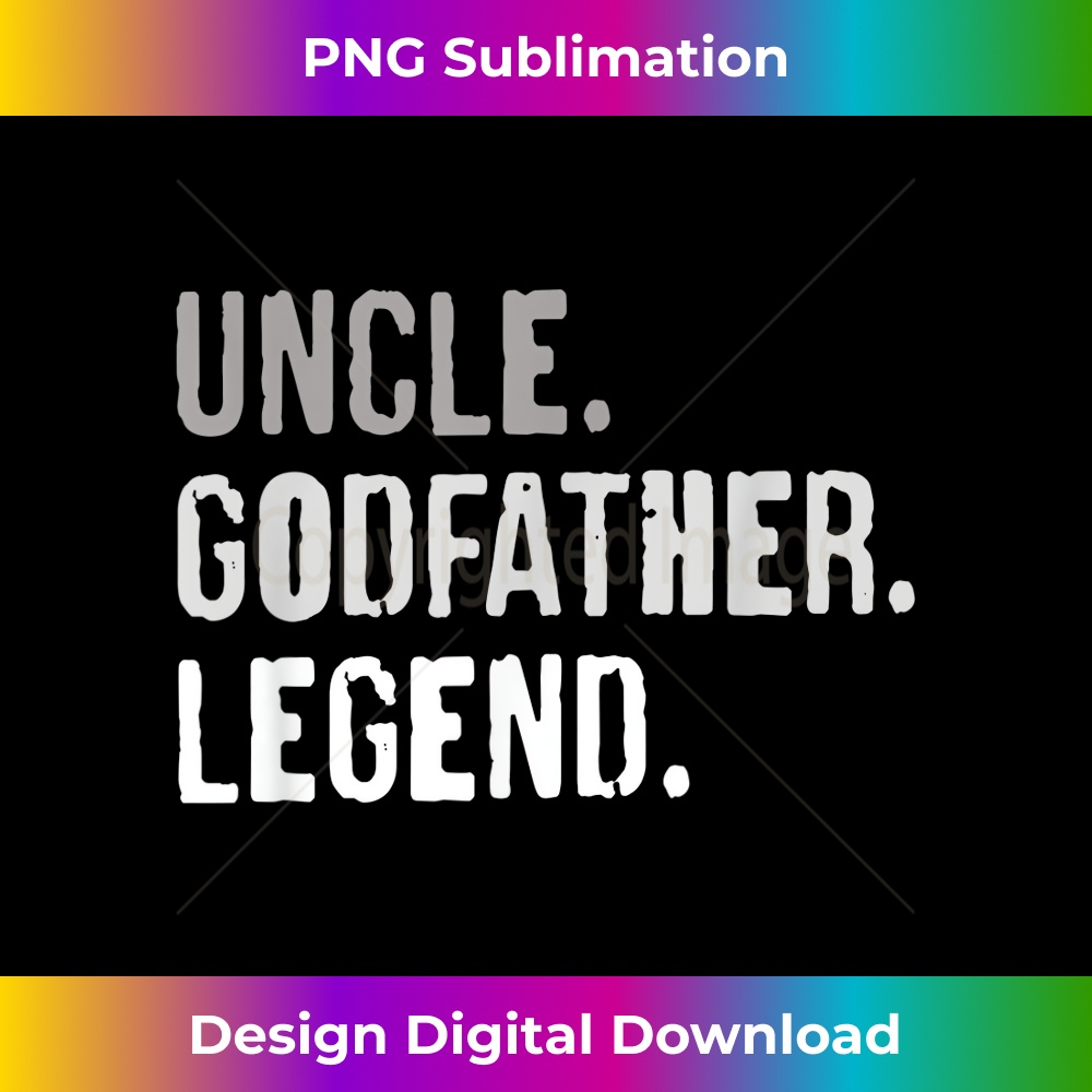 Mens Uncle Godfather Legend For Favorite Uncle - Sublimation | Inspire ...