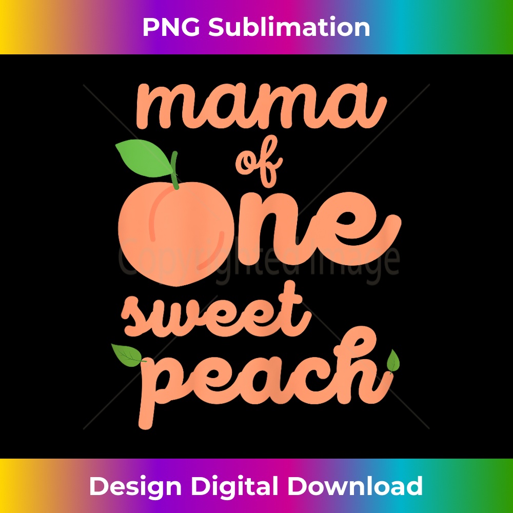 Mama Mom First Birthday One Sweet Peach Bday Family Matching | Inspire ...