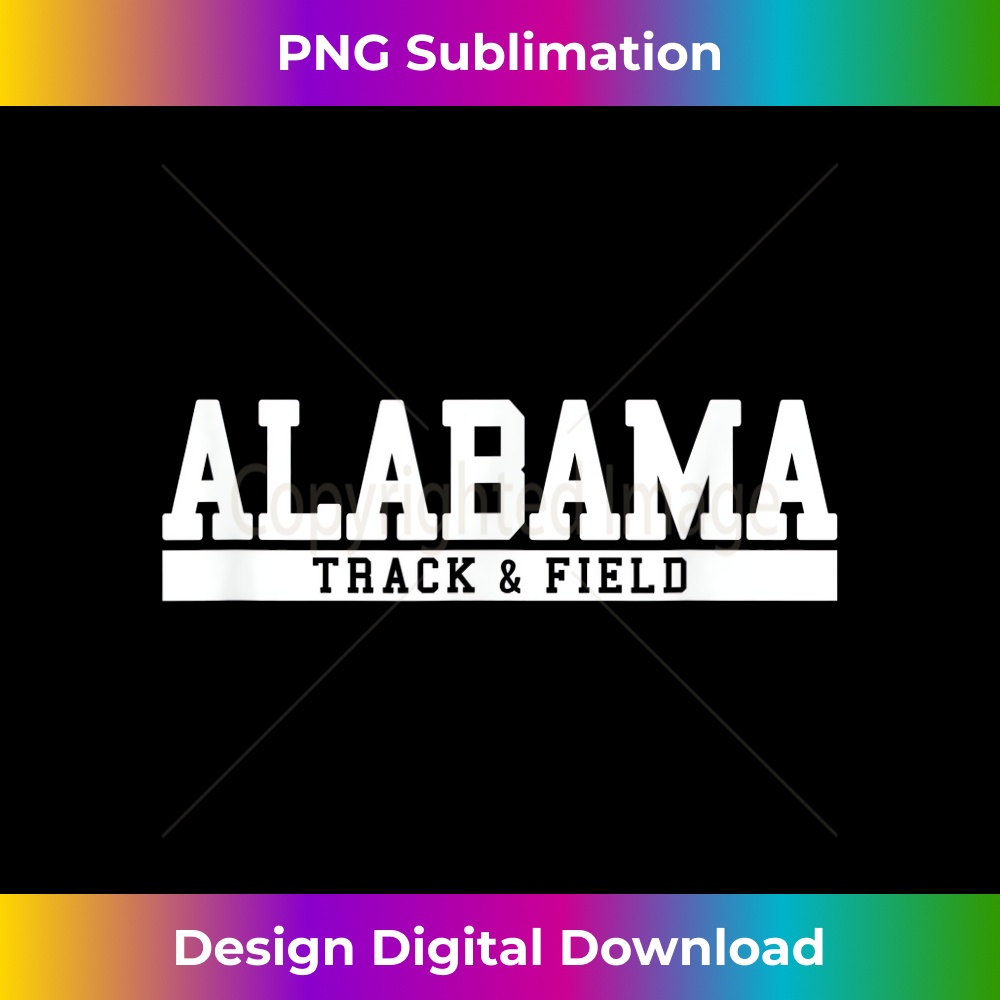 Alabama Track & Field - Sublimation-Optimized PNG File - Spa - Inspire ...