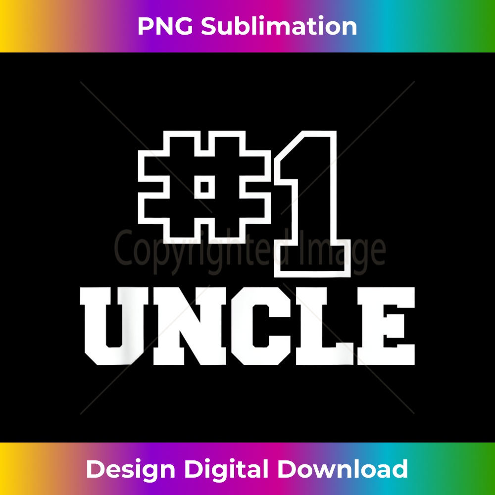 Number One Uncle No. 1 Best Bro Sibling Mens - Deluxe PNG Su | Inspire ...