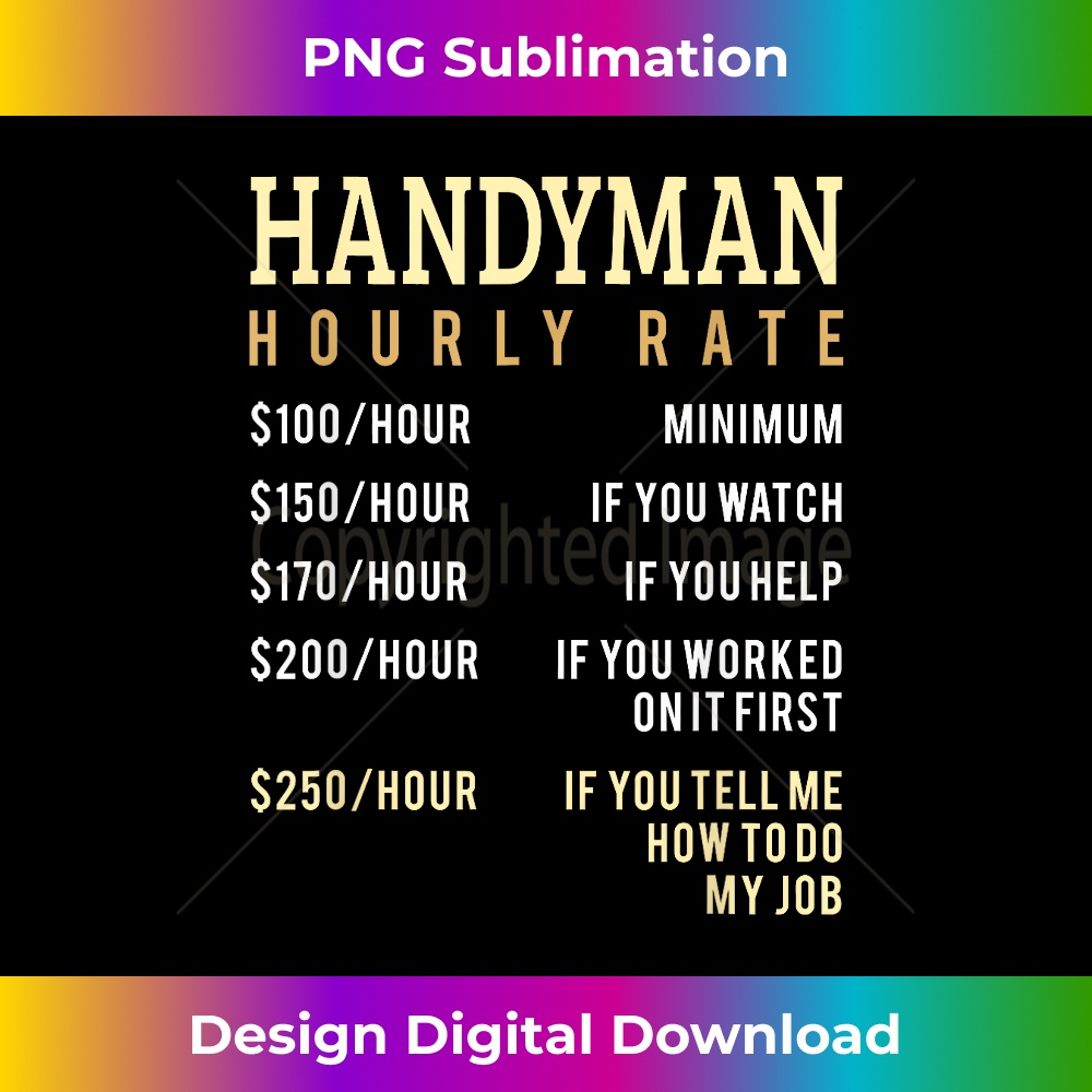 Handyman Hourly Rate Price Chart For A Handman Dad - Innovat | Inspire ...
