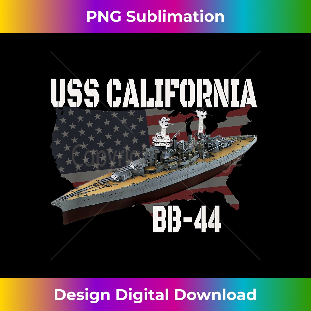 WW2 American Battleship USS California BB-44 Warship Veteran - Inspire ...