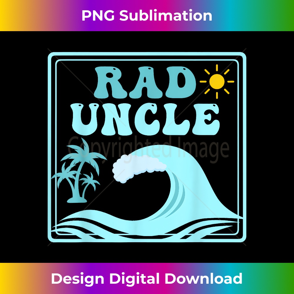Rad Uncle The Big One 1st Birthday Surf Family Matching - De | Inspire ...