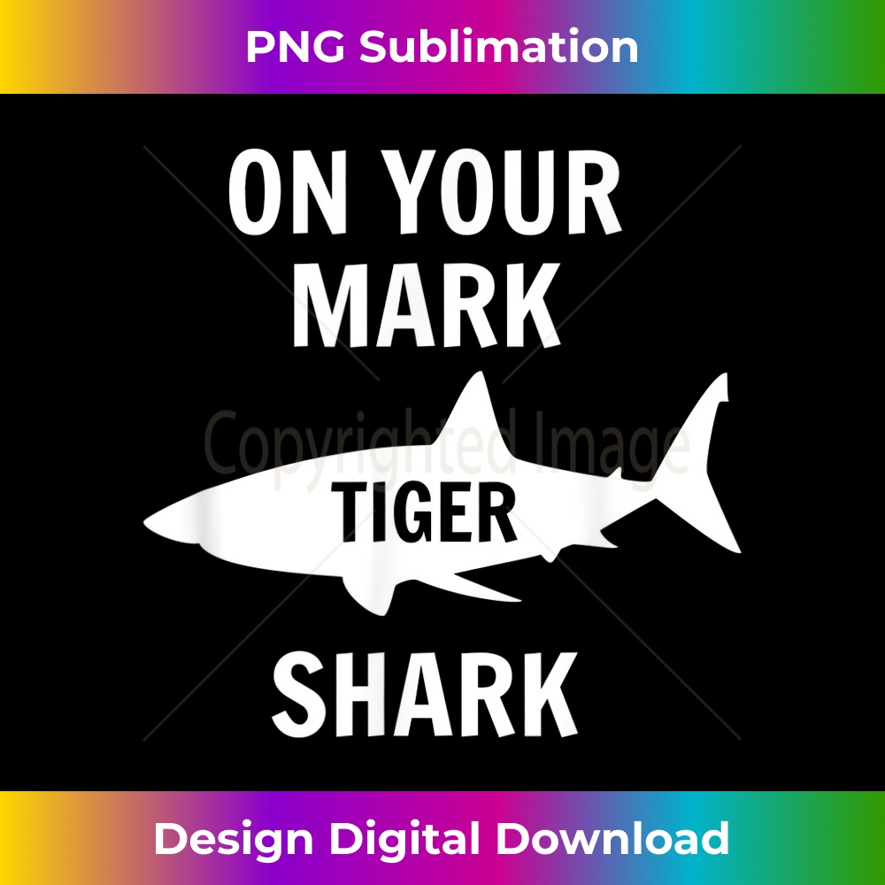 On Your Mark Tiger Shark Red - Bespoke Sublimation Digital F | Inspire ...