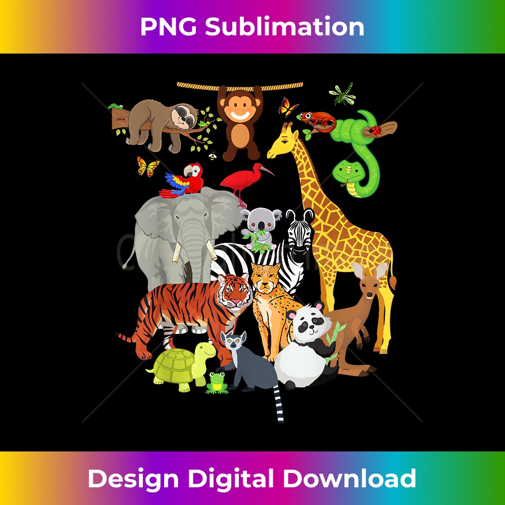 Zoo Animals Wildlife Birthday Party Zoo Day 26 Animals - Cra | Inspire ...