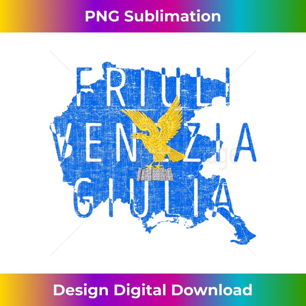 Friuli Venezia Giulia Map Word Art - Italy Souvenir - Deluxe - Inspire ...