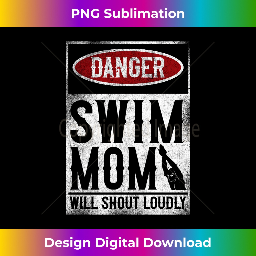 Swimming Swimmer DANGER Swim Mom - Eco-Friendly Sublimation | Inspire ...