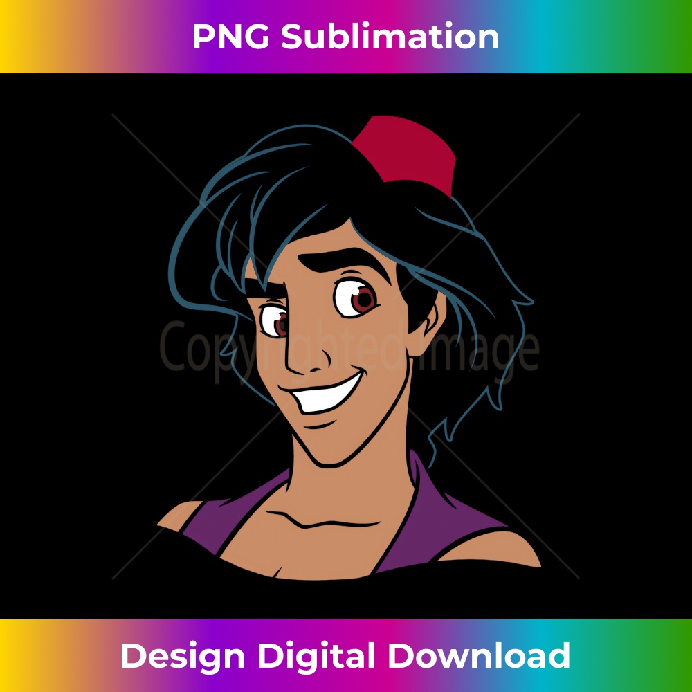 Disney Aladdin Big Smile Portrait - Timeless PNG Sublimation | Inspire ...