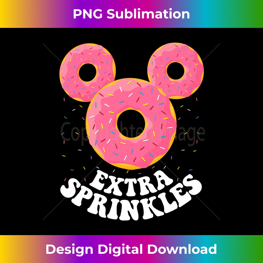 Disney Mickey Mouse Donut Ears Extra Sprinkles - Sublimation | Inspire Uplift