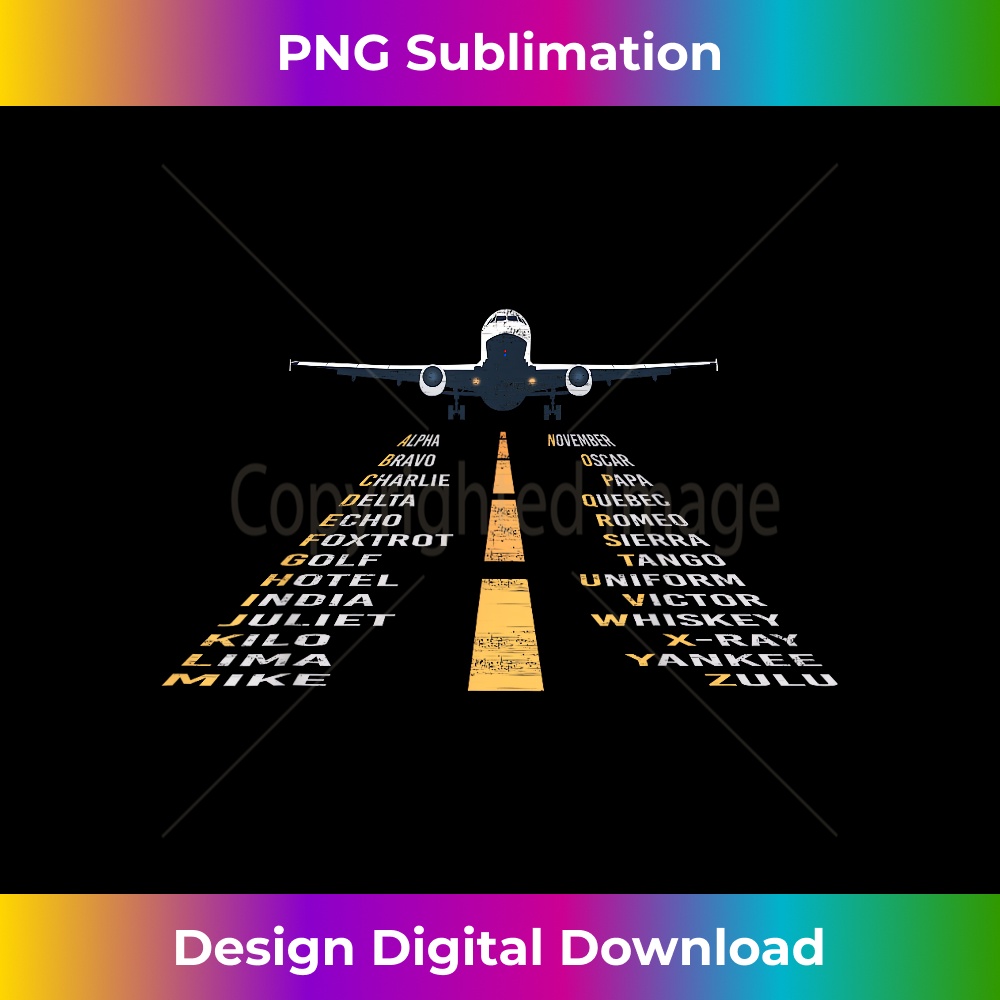 Phonetic Alphabet Pilot Cadet Airplane - Contemporary PNG S - Inspire ...