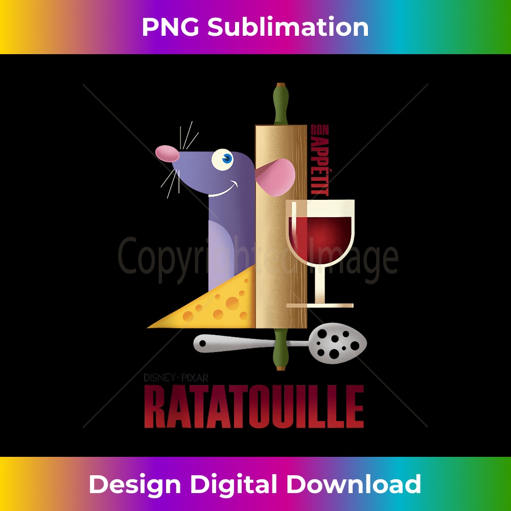 Disney Pixar Ratatouille Bon Appetit - Edgy Sublimation Digi - Inspire ...